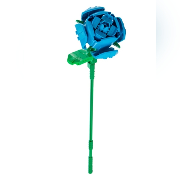 Block Tech | Toys | Building Blocks Flower Bouquet Blue Rose | Poshmark